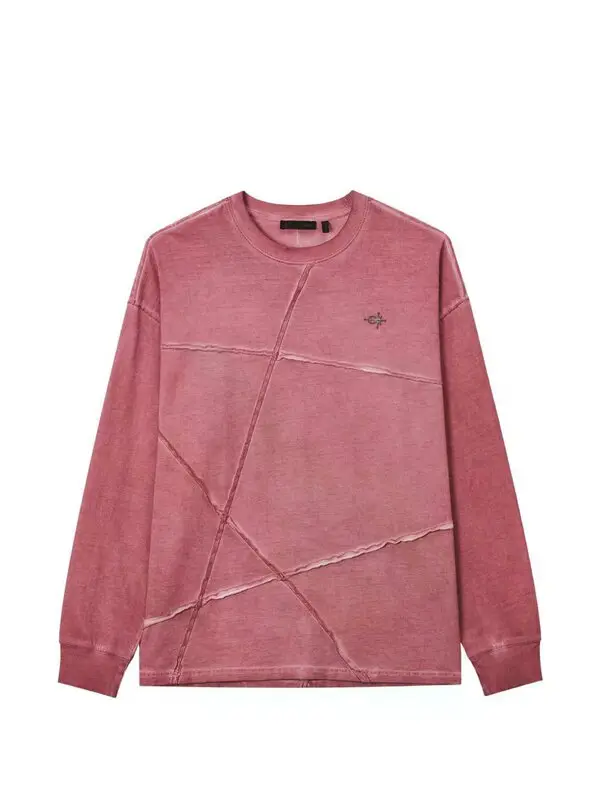 FIVE CM Raw-edge Long-sleeve T-shirt