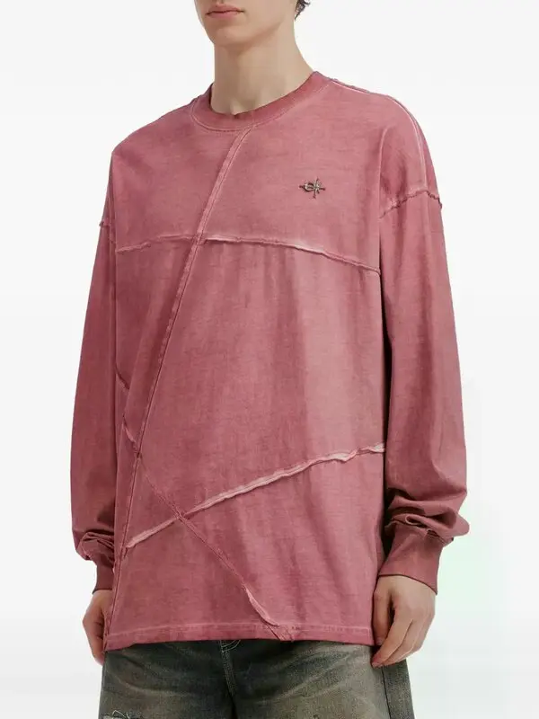FIVE CM Raw-edge Long-sleeve T-shirt