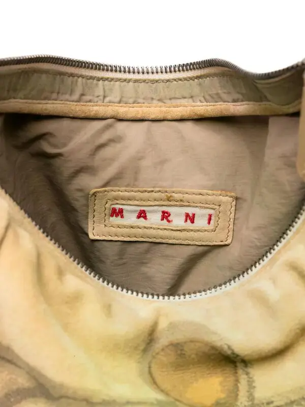 Marni Abstract Print Shoulder Bag