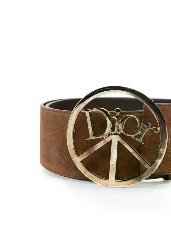 Dior 2000s Logo Buckle Belt