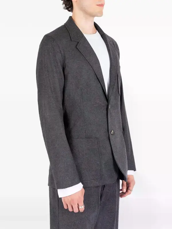 SOCIETE ANONYME Wool Notch-lapel Blazer