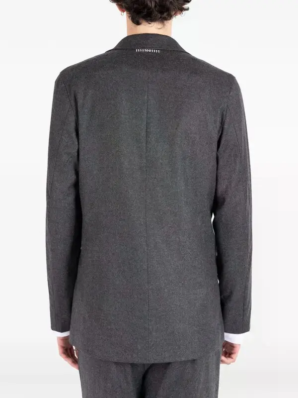 SOCIETE ANONYME Wool Notch-lapel Blazer