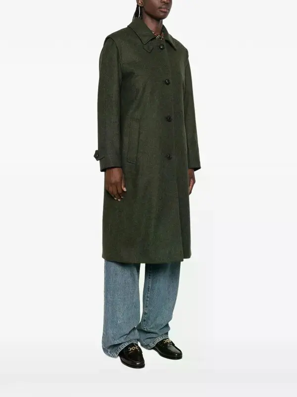 SCHNEIDERS Wool Button-up Coat