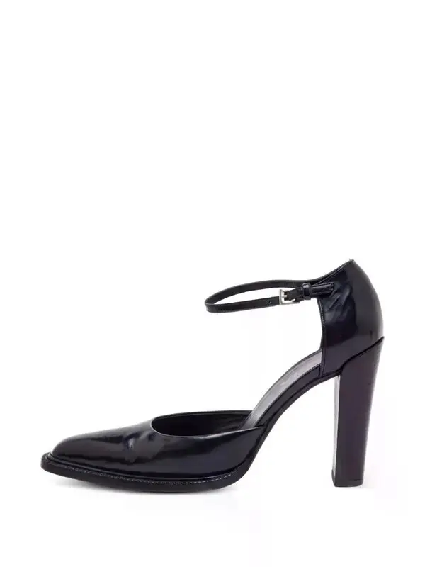 Prada D'orsay Ankle-strap Pumps