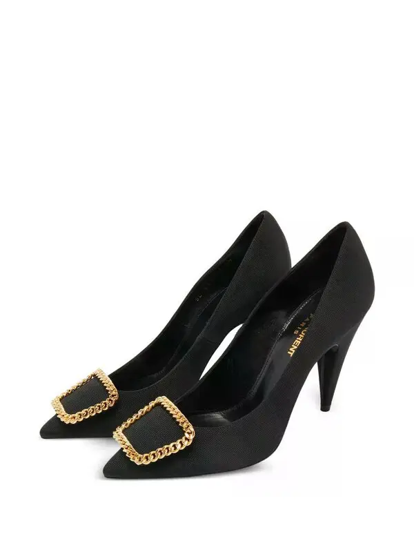 Saint Laurent Sulpice Chain-link Pumps
