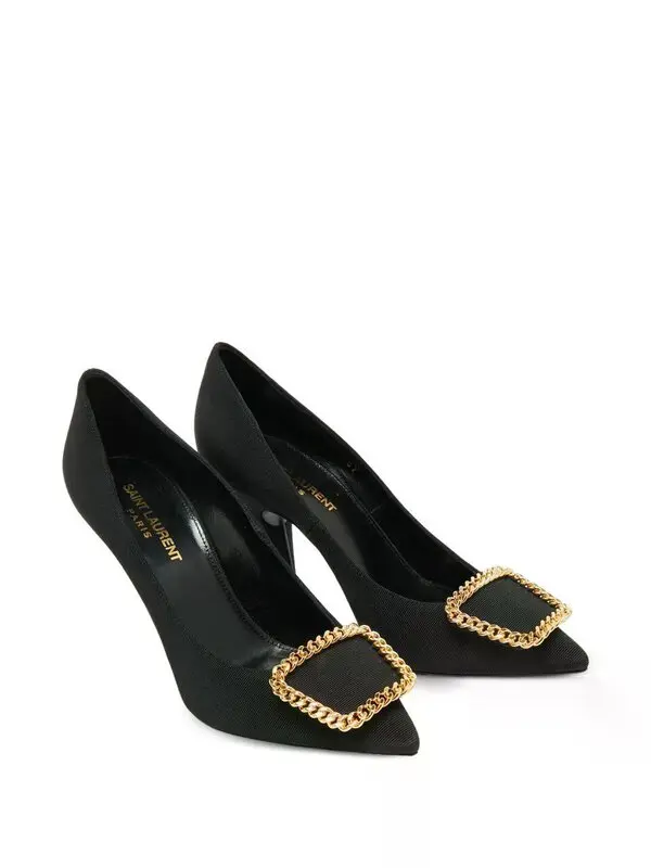 Saint Laurent Sulpice Chain-link Pumps