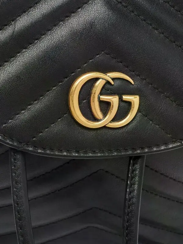Gucci Gg Marmont Matelassé Mini Backpack