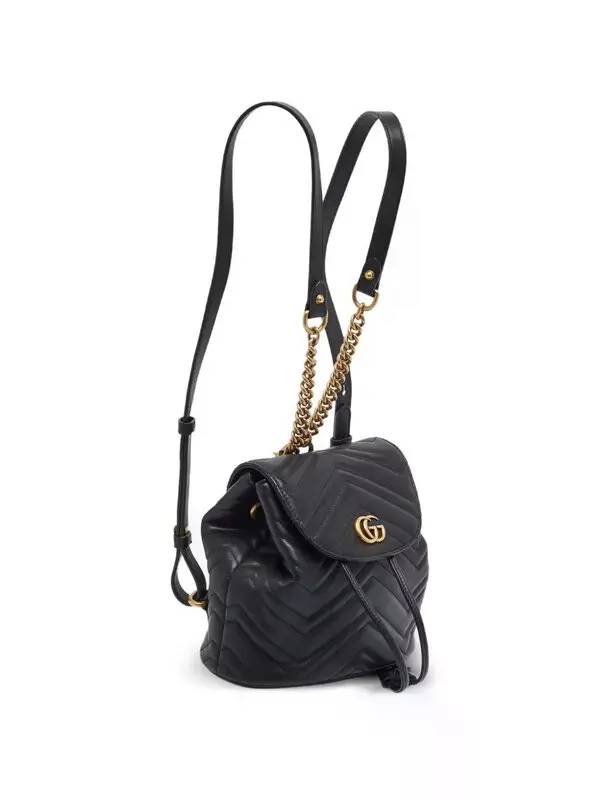 Gucci Gg Marmont Matelassé Mini Backpack