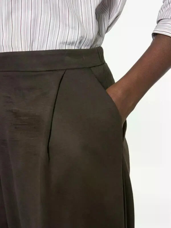 Imperial Wide-leg Cropped Trousers