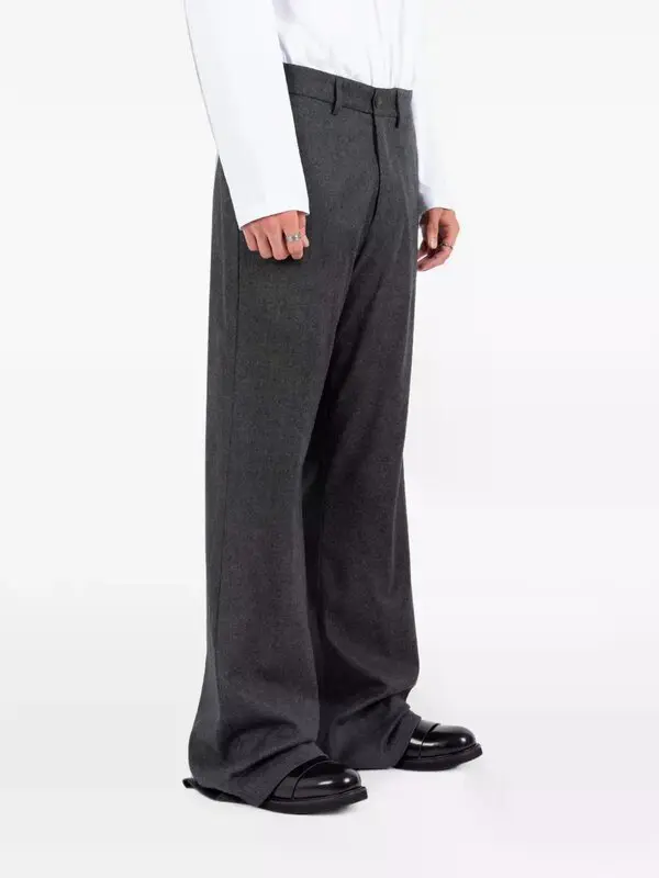 SOCIETE ANONYME Wide-leg Wool Trousers