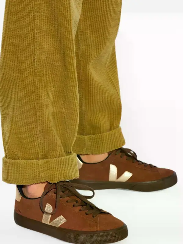 VEJA Campo Sneakers With Logo Detail - Brown