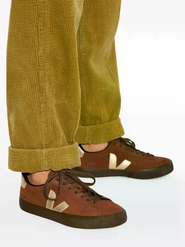 VEJA Campo Sneakers With Logo Detail - Brown