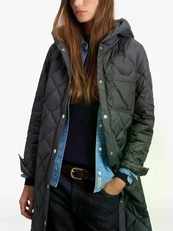 Woolrich Quilted Hooded Parka