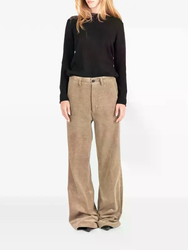 SOCIETE ANONYME Wide-leg Corduroy Trousers