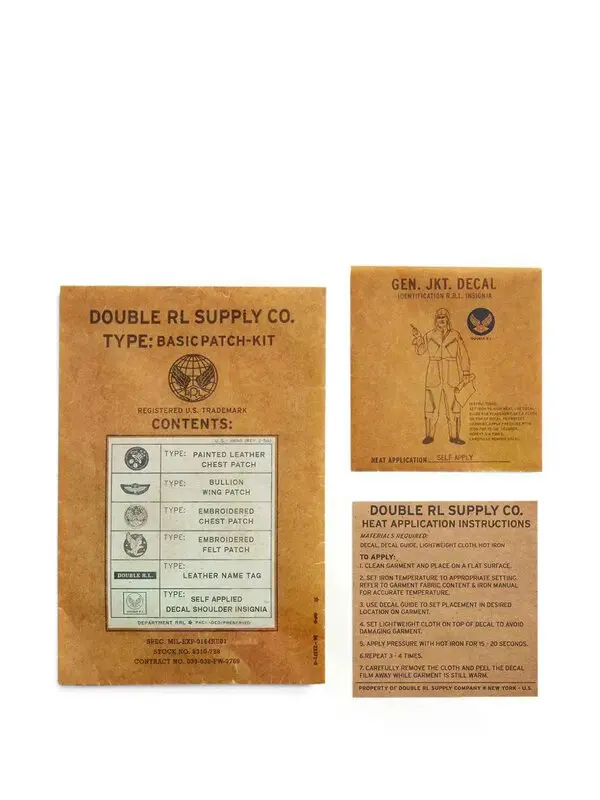 Ralph Lauren Double Rl Patch Kit