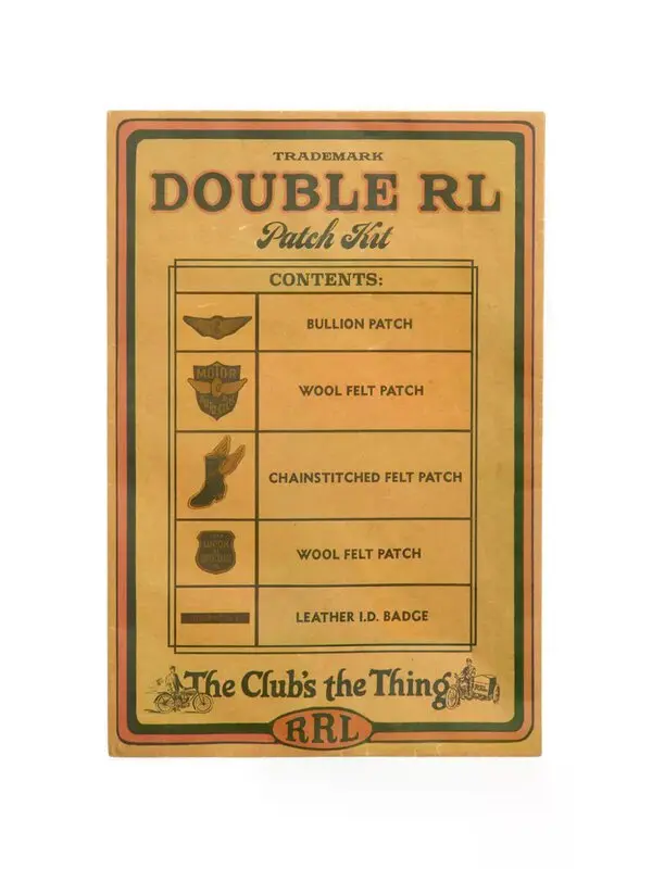 Ralph Lauren Double Rl Patch Kit