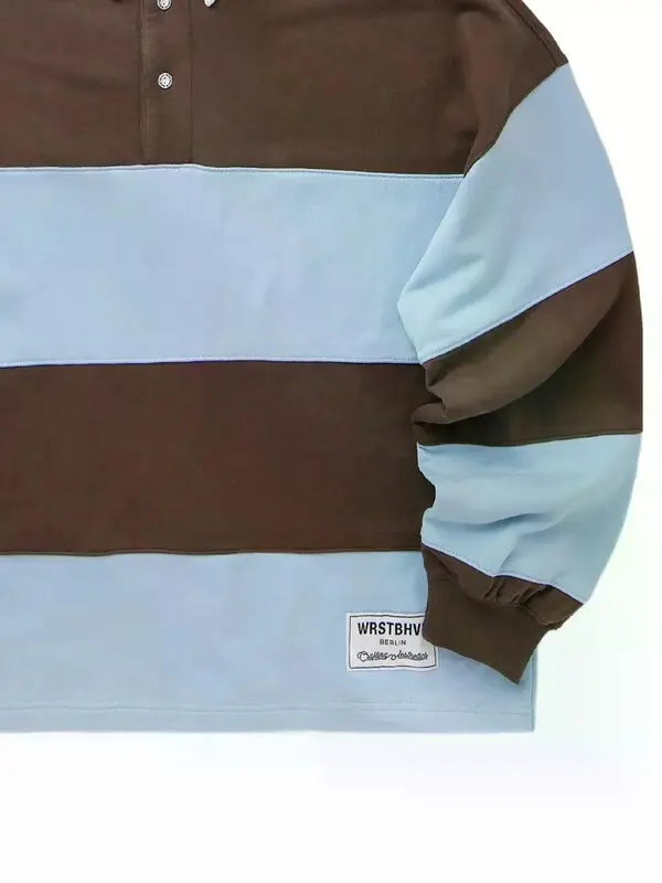 WRSTBHVR Geri Striped Polo Sweater
