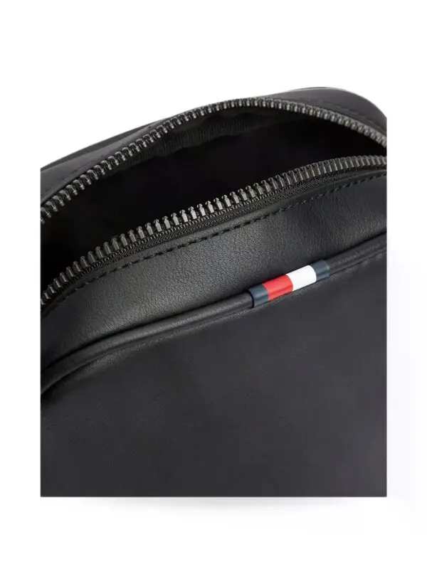 Tommy Hilfiger Perforated-detail Logo-plaque Messenger Bag
