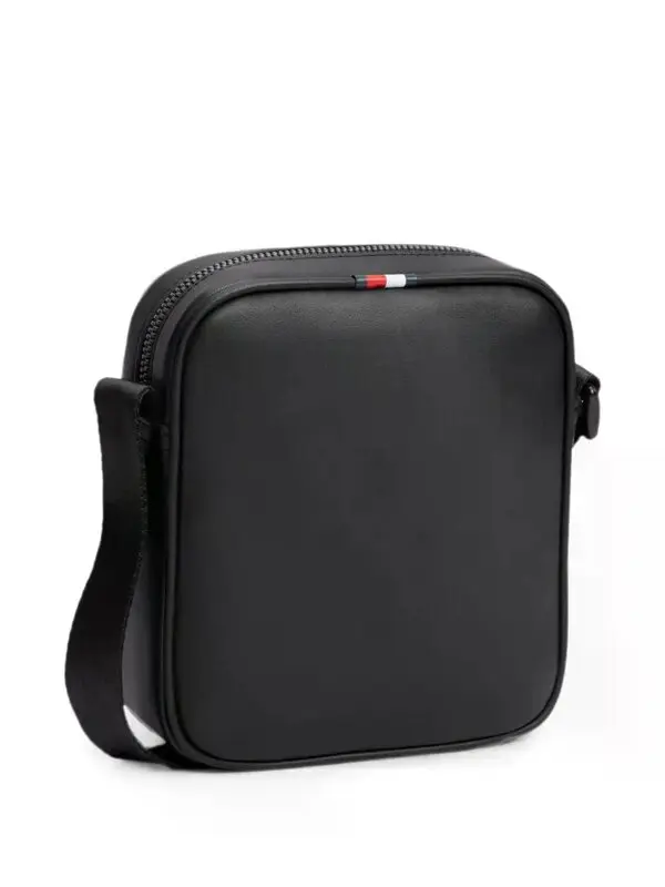 Tommy Hilfiger Perforated-detail Logo-plaque Messenger Bag