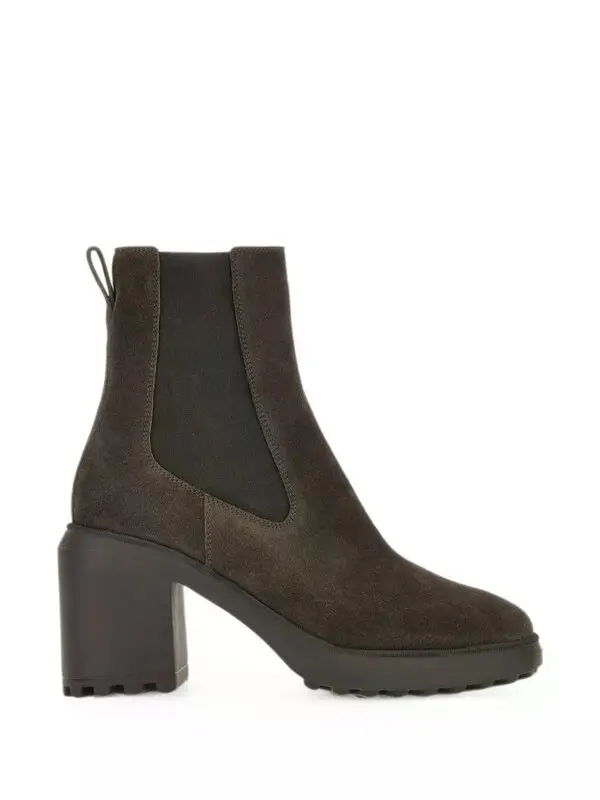 Hogan H724 Suede Chelsea Boots