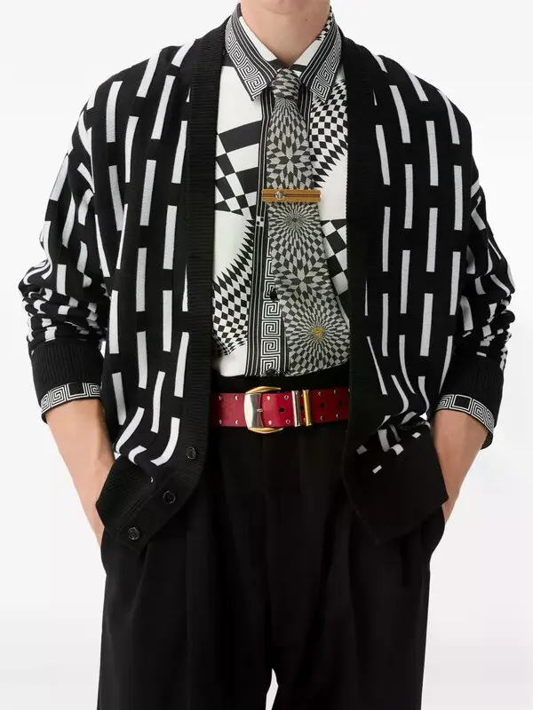 Versace Printed Silk Twill Regular Shirt