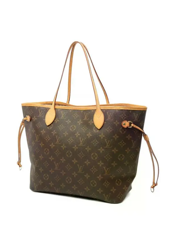 LOUIS VUITTON Monogram Canvas Neverfull Mm Tote Bag - Brown