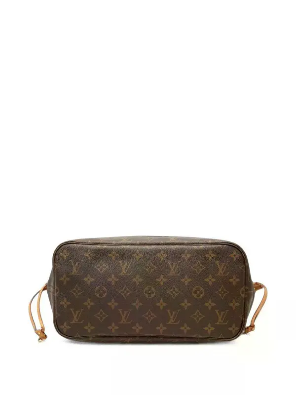 LOUIS VUITTON Monogram Canvas Neverfull Mm Tote Bag - Brown