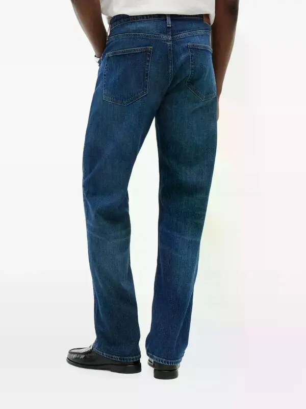 Tommy Hilfiger Straight-leg Faded-effect Jeans