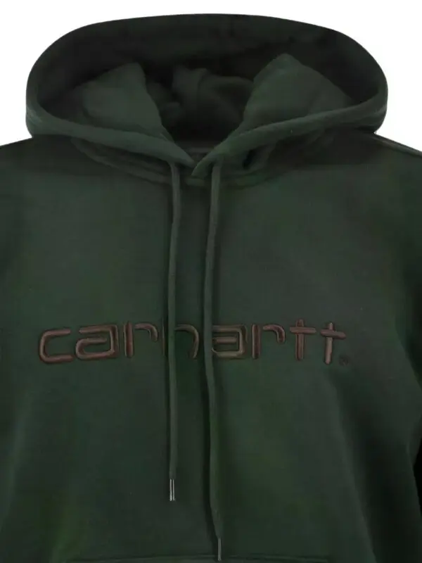 Carhartt Work In Progress Hooded Sweatshirt With Embroidered Logo