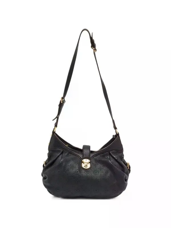 LOUIS VUITTON Mahina Shoulder Bag - Black