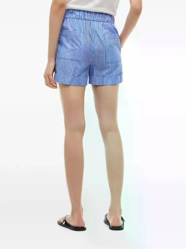 Tommy Hilfiger Striped Drawstring-waist Shorts