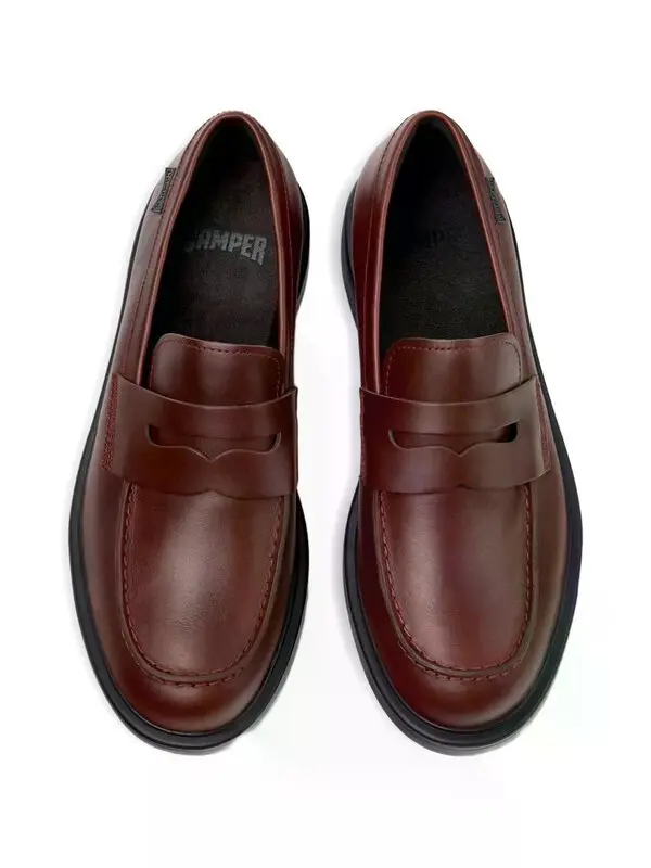 Camper Dean Leather Loafers