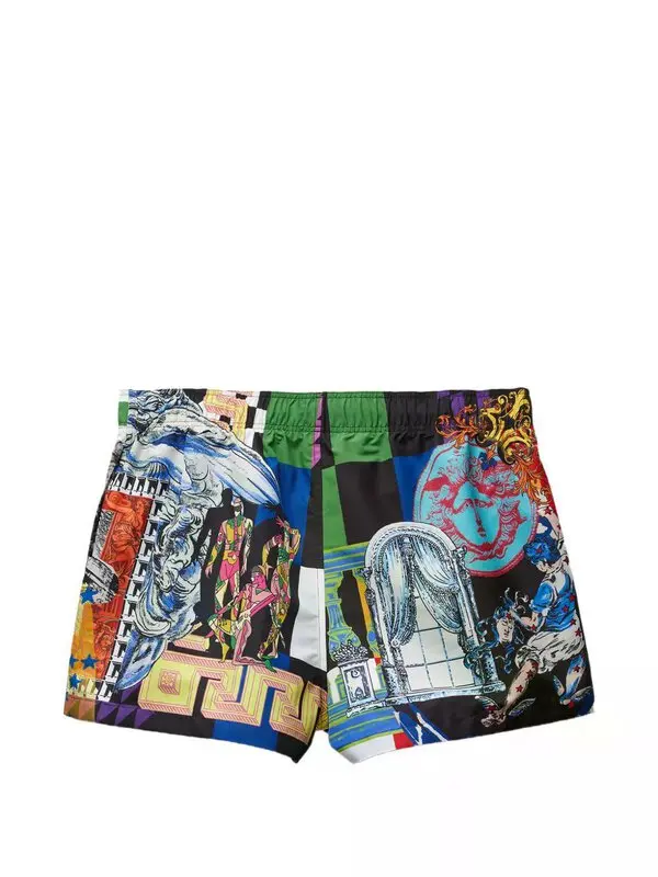 Versace Printed Swim Shorts