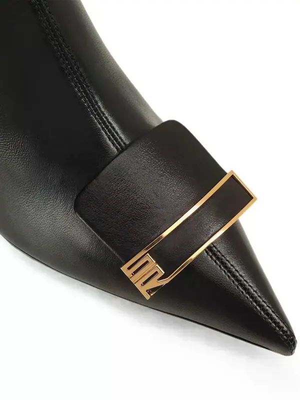SERGIO ROSSI Ankle Boots With Buckle Detail