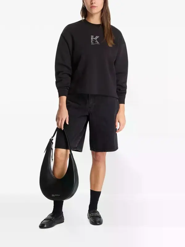 Karl Lagerfeld Logo Print Sweatshirt