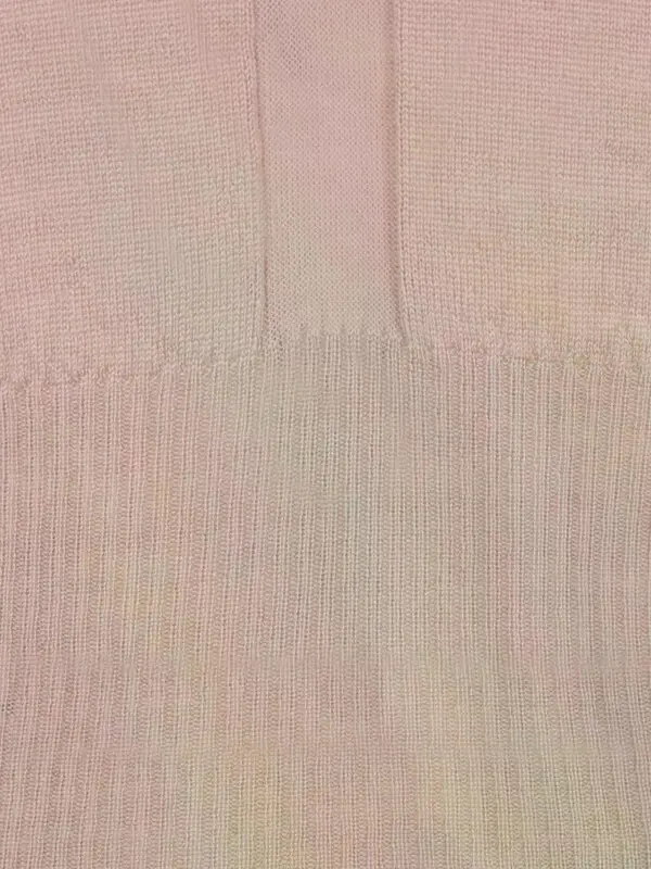Rick Owens Cut-out Ribbed-hem Sweater