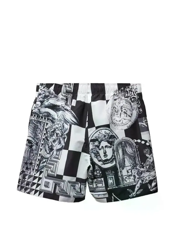 Versace Medusa Collage' Printed Boardshorts