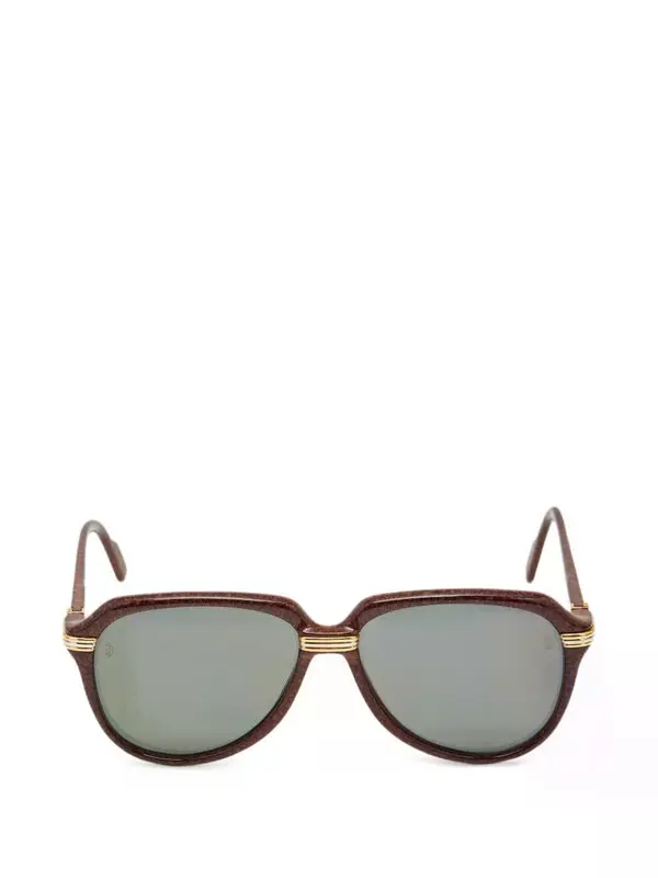 Cartier Pilot-frame Sunglasses