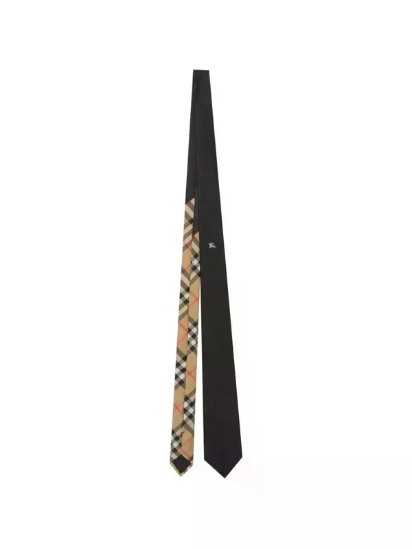 Burberry Knight Silk Neck Tie - Brown