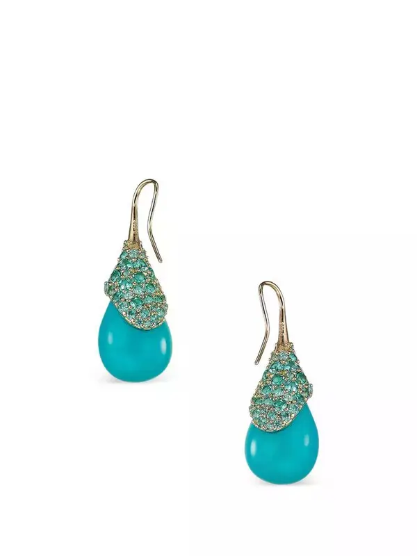 ANABELA CHAN Turquoise Droplet Earrings