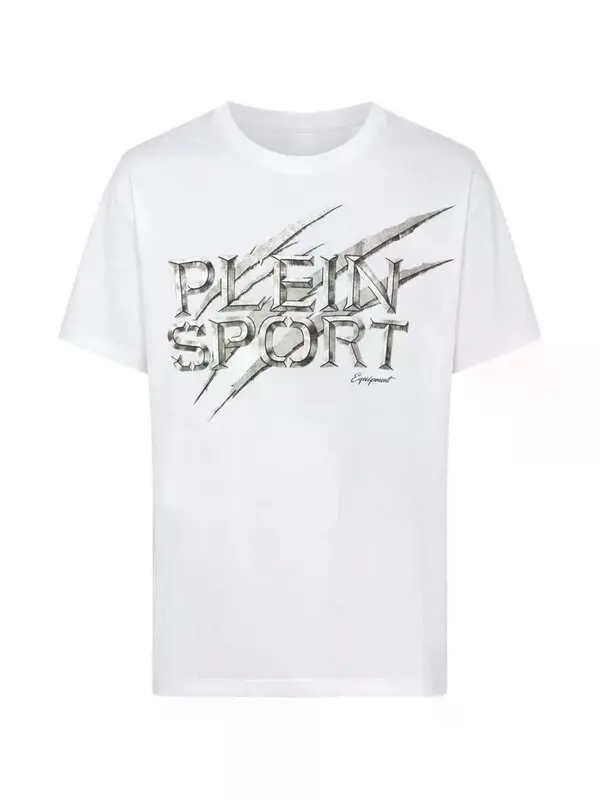 PLEIN SPORT Logo-print Crew-neck T-shirt
