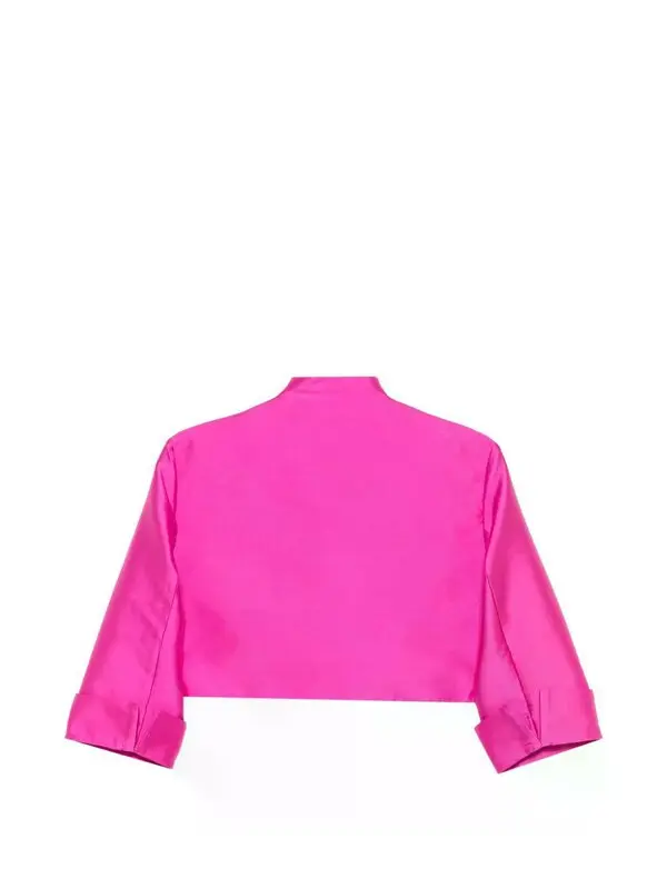 ALESSANDRO LEGORA Alesandro Legora Cropped Jacket With Turn-up Cuffs