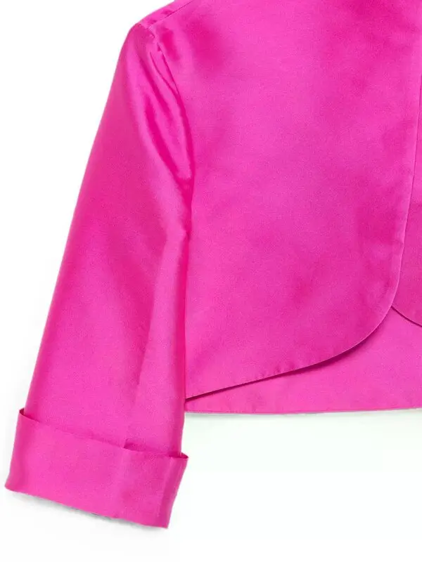 ALESSANDRO LEGORA Alesandro Legora Cropped Jacket With Turn-up Cuffs