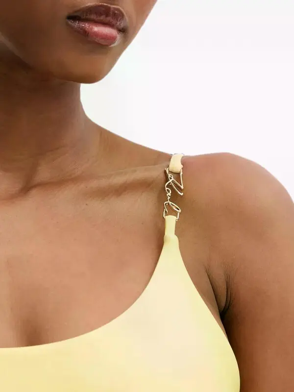 Karl Lagerfeld Logo-plaque Swimsuit