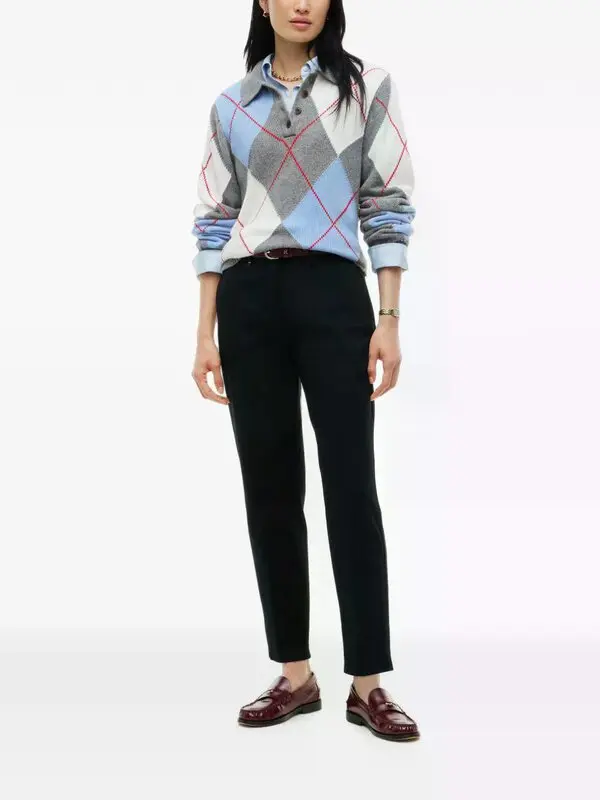 Tommy Hilfiger Pressed-crease Straight Trousers