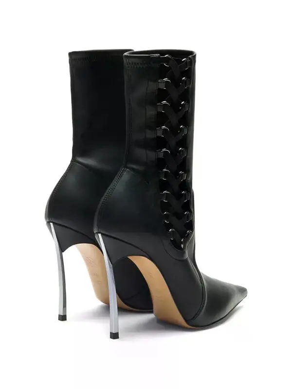 Casadei Superblade Tempest Lace-up Ankle Boots