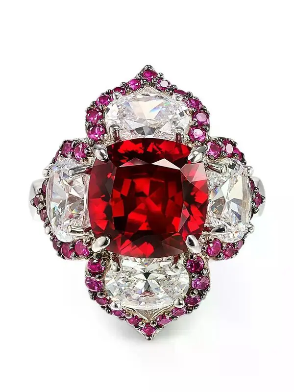 ANABELA CHAN Lotus Ruby Ring