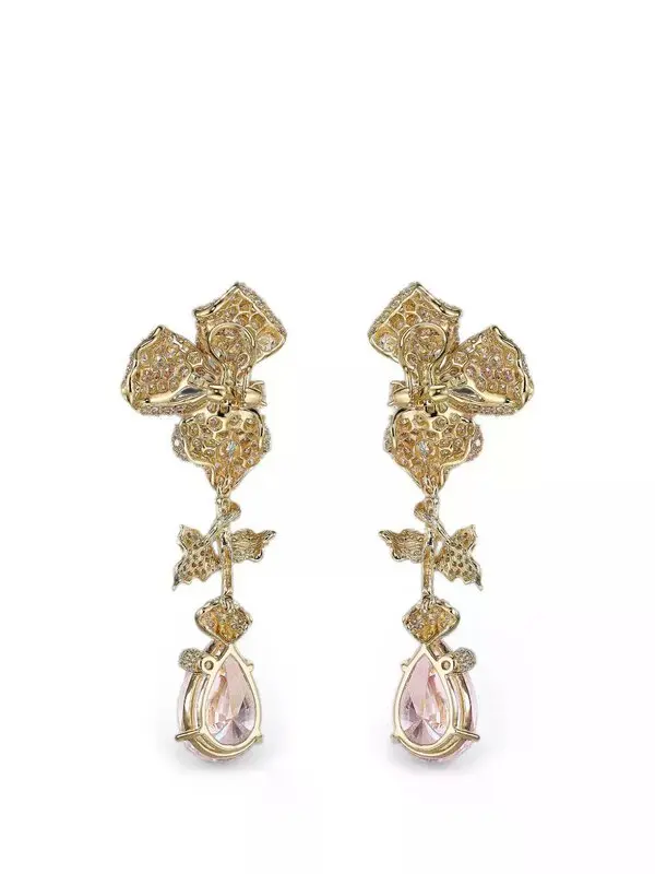 ANABELA CHAN Candy Orchid Diamond Earrings