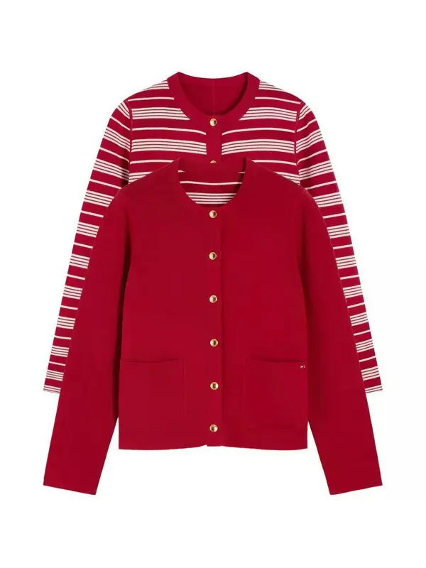Tommy Hilfiger Reversible Striped Cardigan