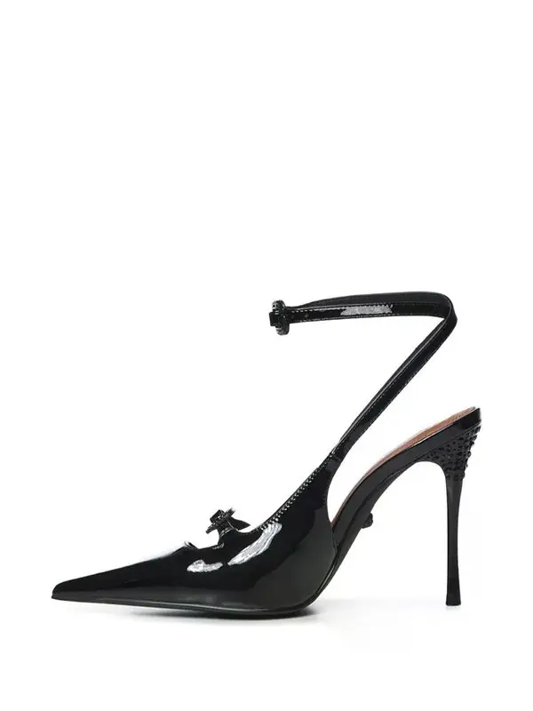 Kurt Geiger Pointed Toe Buckled Court Heels